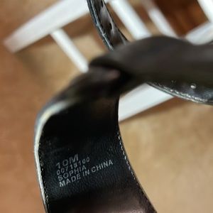 Hocus Pocus | Shoes | Hocus Pocus Black Strap 35 Inch Sandals | Poshmark